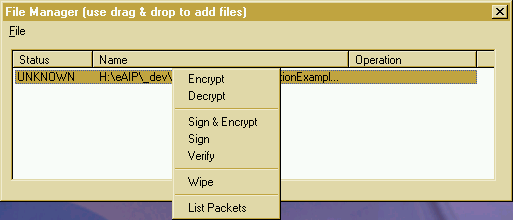 Chapter 6. eAIP Security - How to sign an eAIP with PGP